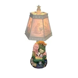 Accents | Vintage Hexagonal Cats Playing On Chair Lamp Cream Embossed ...